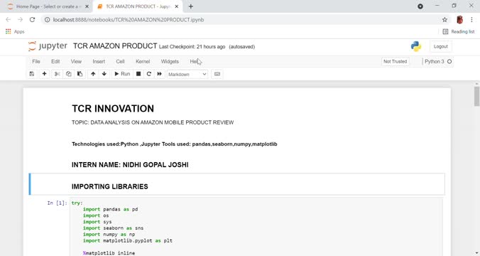 Nidhi Joshi on LinkedIn: #datascience #pythonprogramming # ... Nidhi Joshi on LinkedIn: #datascience #pythonprogramming # ...