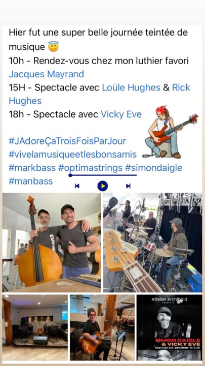 Simon Daigle ManBass posted on LinkedIn Simon Daigle ManBass posted on LinkedIn