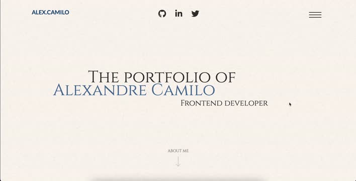 Alexandre Camilo on LinkedIn: #vuejs #vue3 #portfolio #pinia #vuerouter Alexandre Camilo on LinkedIn: #vuejs #vue3 #portfolio #pinia #vuerouter