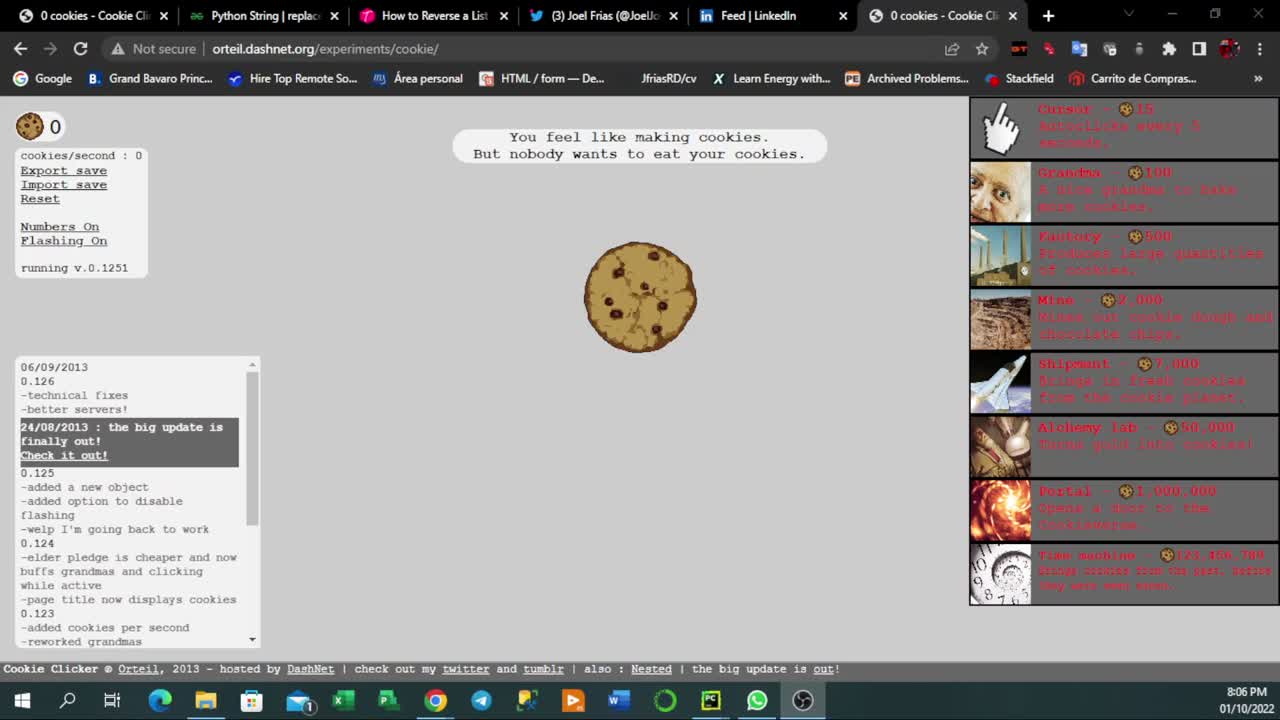 Joel Jose Frias Martinez on LinkedIn: #100DaysOfCode #Python Day 48 ... Joel Jose Frias Martinez on LinkedIn: #100DaysOfCode #Python Day 48 ...
