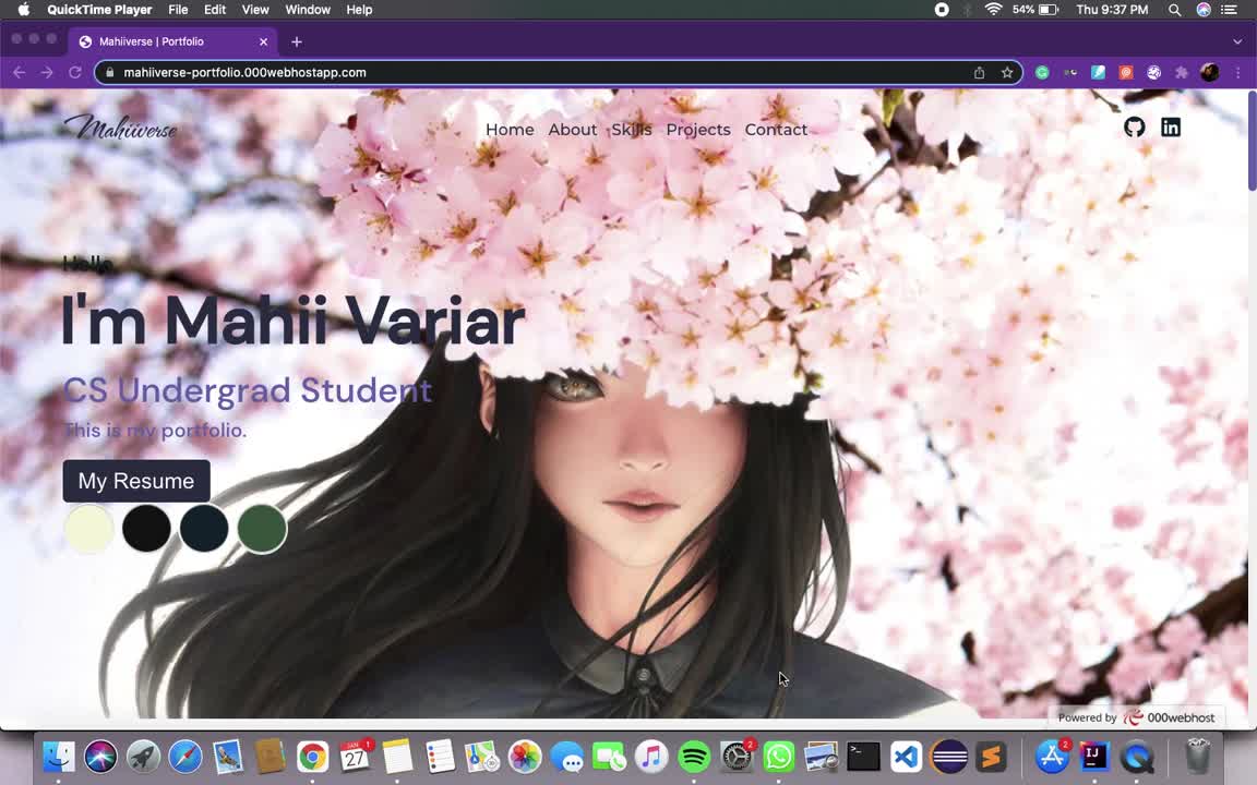Mahii Variar on LinkedIn: #portfolio #webdevelopment #javascript # ... Mahii Variar on LinkedIn: #portfolio #webdevelopment #javascript # ...