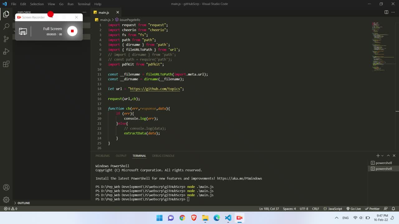 Chinmay Raval on LinkedIn: #nodejs #nodejsdeveloper #javascript # ... Chinmay Raval on LinkedIn: #nodejs #nodejsdeveloper #javascript # ...
