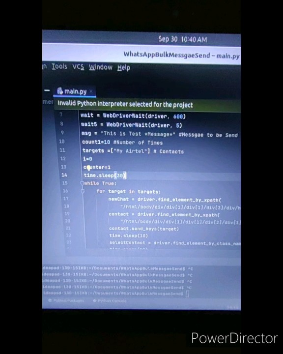 MOHAMMAD RIZWAN ANSARI on LinkedIn: #python #automation #coding # ... MOHAMMAD RIZWAN ANSARI on LinkedIn: #python #automation #coding # ...