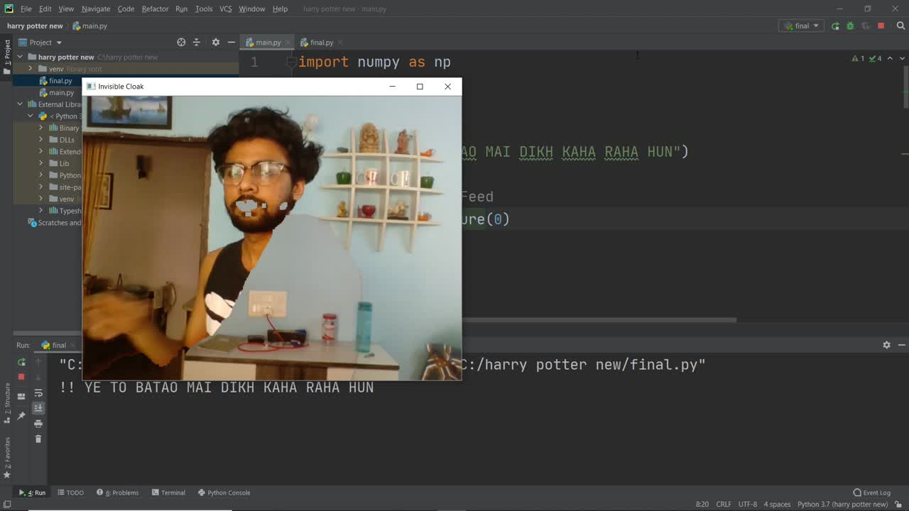 Chitranshu Singh on LinkedIn: #python #project #opencv Chitranshu Singh on LinkedIn: #python #project #opencv