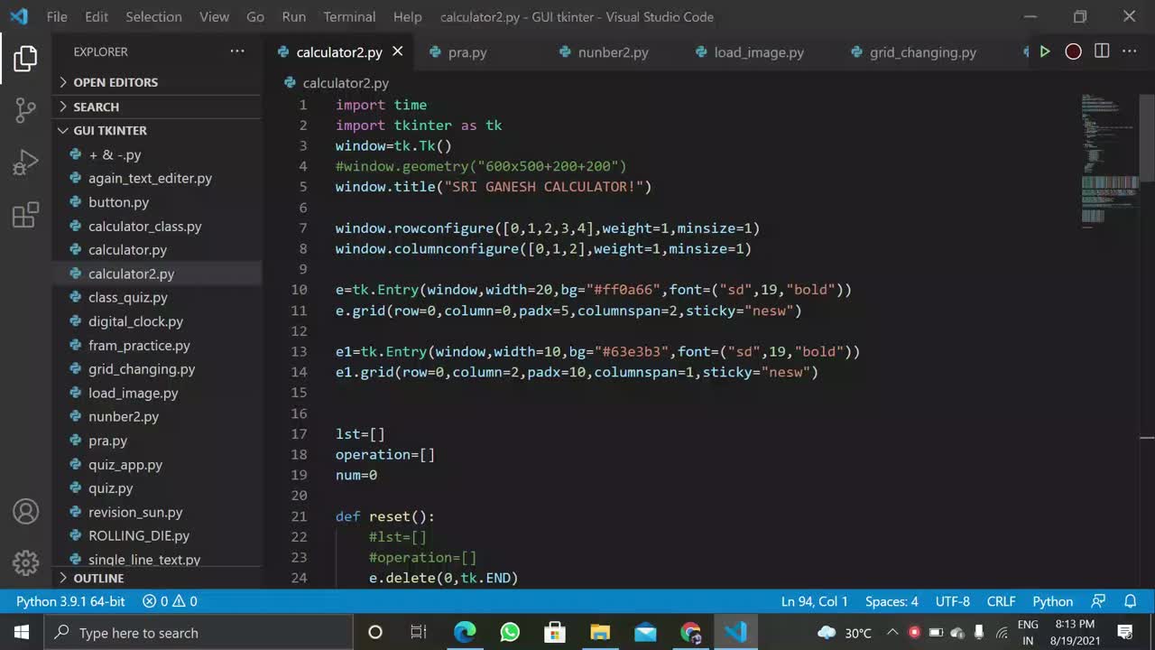 Kishan Yadav on LinkedIn: #tkinter #python #pythonprogramming #gui # ... Kishan Yadav on LinkedIn: #tkinter #python #pythonprogramming #gui # ...