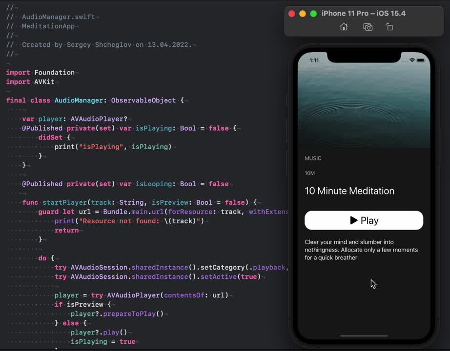Sergey Shcheglov on LinkedIn: #swift #swiftui #avkit #ios #iosdevelopment Sergey Shcheglov on LinkedIn: #swift #swiftui #avkit #ios #iosdevelopment