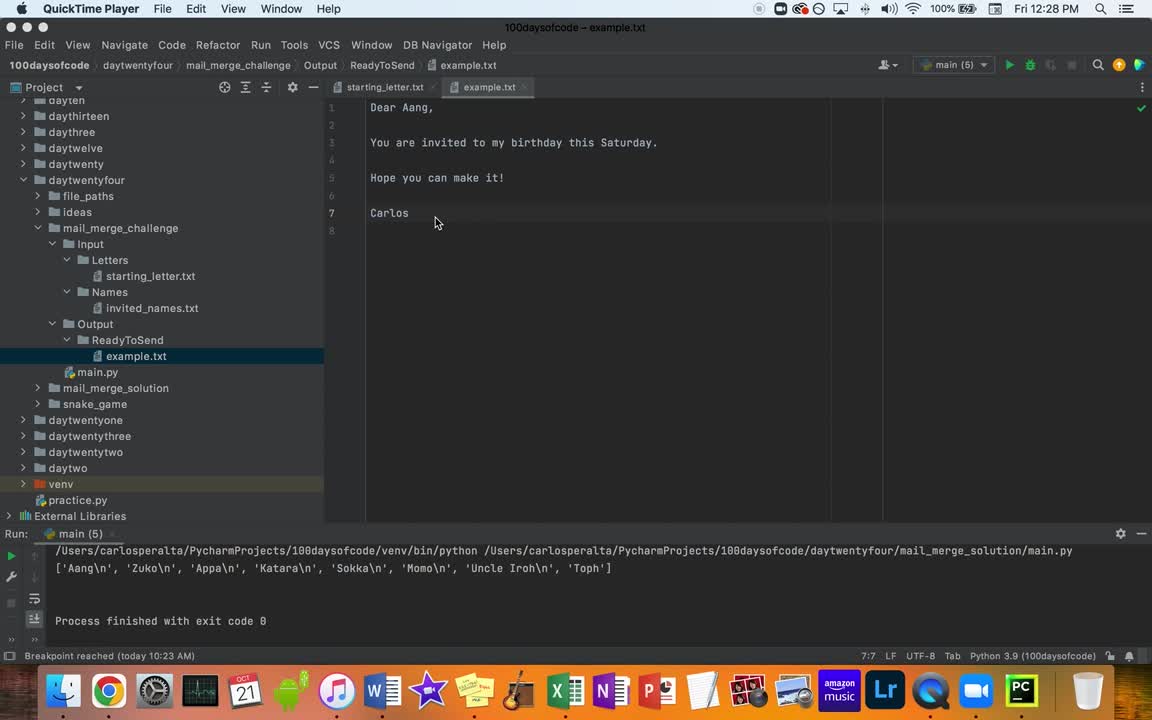 Carlos Peralta on LinkedIn: #100daysofcodechallenge #python # ... Carlos Peralta on LinkedIn: #100daysofcodechallenge #python # ...