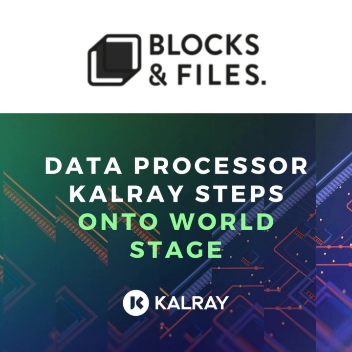 Kalray on LinkedIn: Block & Files: Kalray DPU steps onto world stage Kalray on LinkedIn: Block & Files: Kalray DPU steps onto world stage