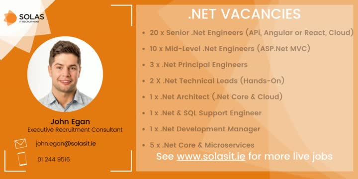 John Egan on LinkedIn: #csharp #dotnet John Egan on LinkedIn: #csharp #dotnet