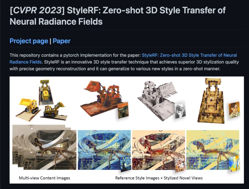 Ahsen Khaliq on LinkedIn: StyleRF: Zero-shot 3D Style Transfer of ... Ahsen Khaliq on LinkedIn: StyleRF: Zero-shot 3D Style Transfer of ...