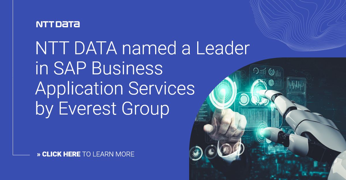 NTT DATA Business Solutions on LinkedIn: #sap NTT DATA Business Solutions on LinkedIn: #sap