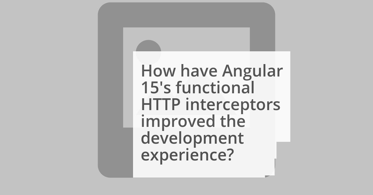 Angular Jobs on LinkedIn: Angular 15 introduces functional HTTP ... Angular Jobs on LinkedIn: Angular 15 introduces functional HTTP ...