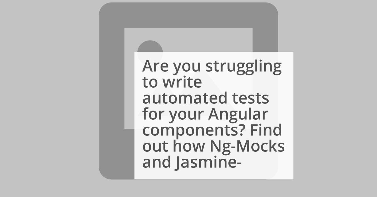 Bobby Galli on LinkedIn: Angular Testing Tips: Ng-Mocks Bobby Galli on LinkedIn: Angular Testing Tips: Ng-Mocks