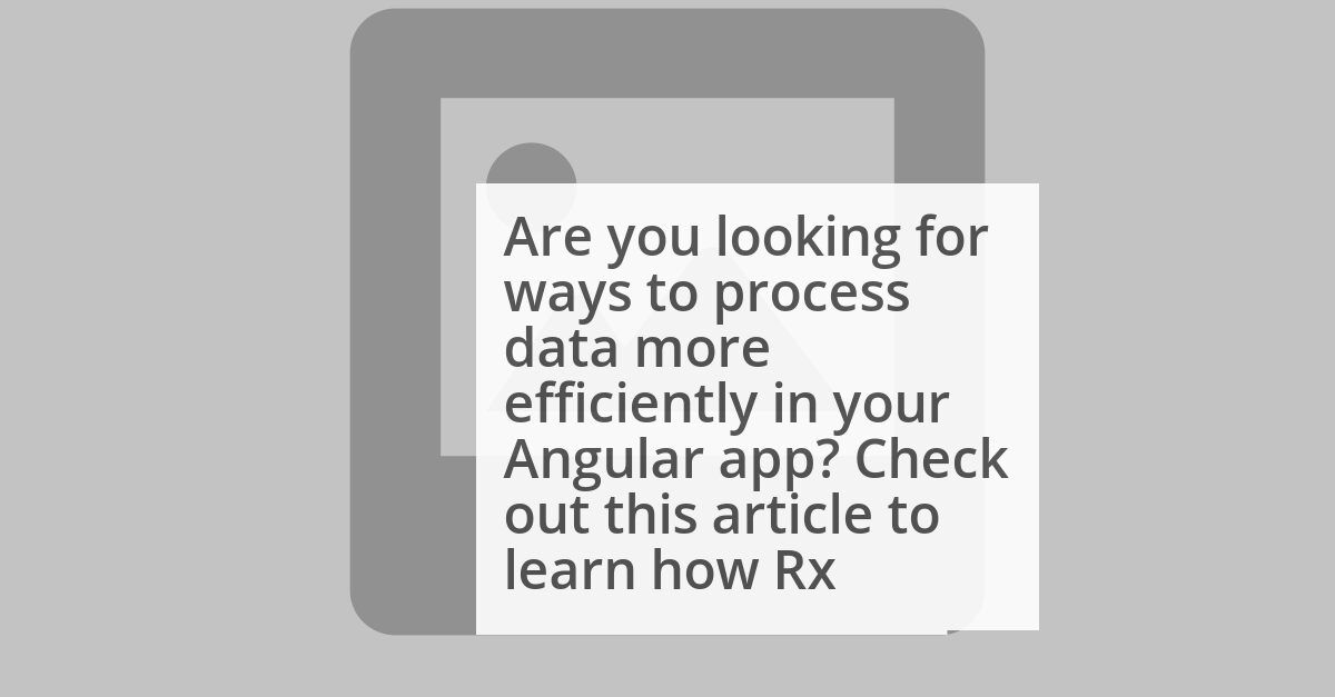 Angular Jobs on LinkedIn: Data Composition in Angular with RxJS Angular Jobs on LinkedIn: Data Composition in Angular with RxJS