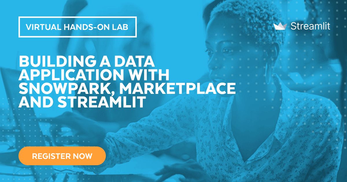 Frank Tröscher on LinkedIn: Building a Data Application with Snowpark ... Frank Tröscher on LinkedIn: Building a Data Application with Snowpark ...