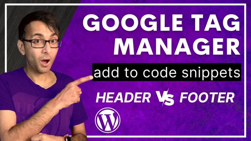 Add Google Tag Manager to Wordpress Head or Footer with Code Snippets ... Add Google Tag Manager to Wordpress Head or Footer with Code Snippets ...