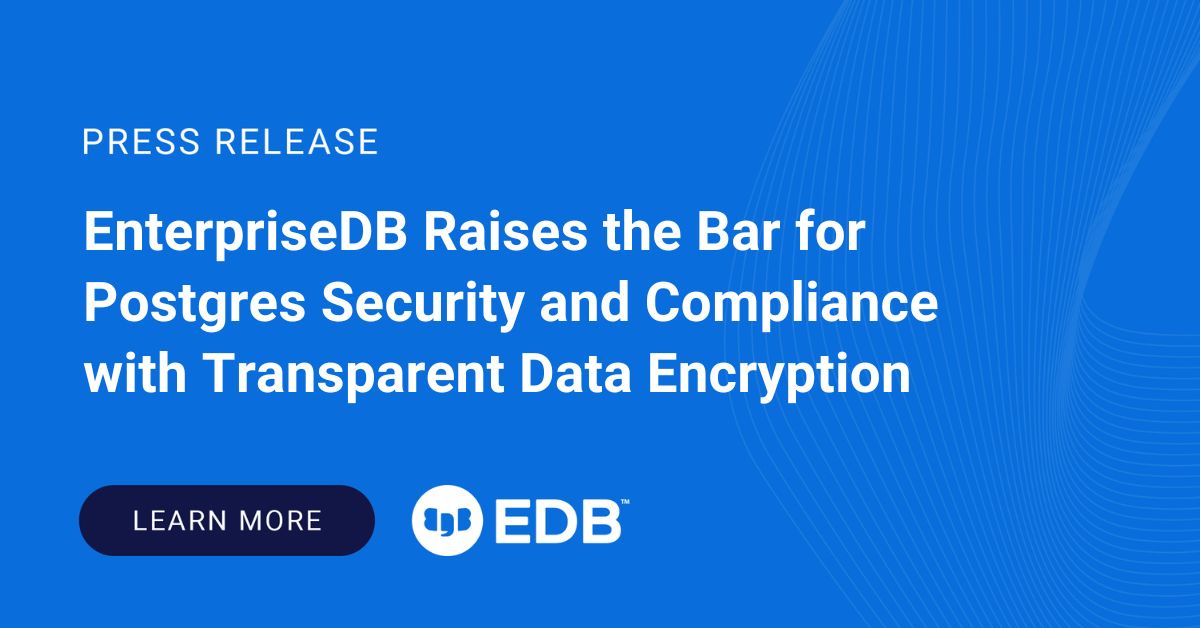 Emmanuel COLUSSI on LinkedIn: #postgresql #edb #database # ... Emmanuel COLUSSI on LinkedIn: #postgresql #edb #database # ...