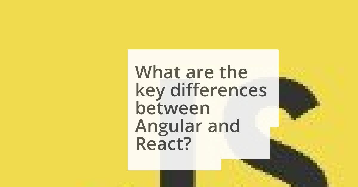 Angular Jobs on LinkedIn: Comparison Of Two JS Frameworks: Angular vs ... Angular Jobs on LinkedIn: Comparison Of Two JS Frameworks: Angular vs ...