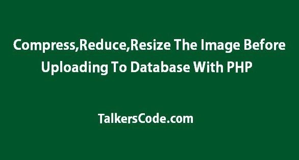 Image Resize Using PHP Before Uploading Image Resize Using PHP Before Uploading