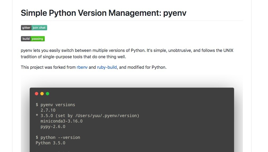 Python Versions Management With pyenv Python Versions Management With pyenv