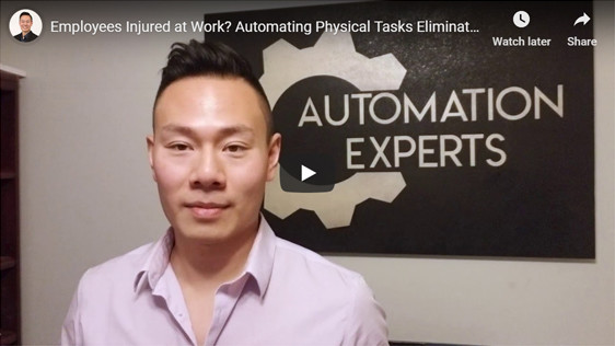 Employees Injured at Work? Automating Physical Tasks Eliminates... Employees Injured at Work? Automating Physical Tasks Eliminates...