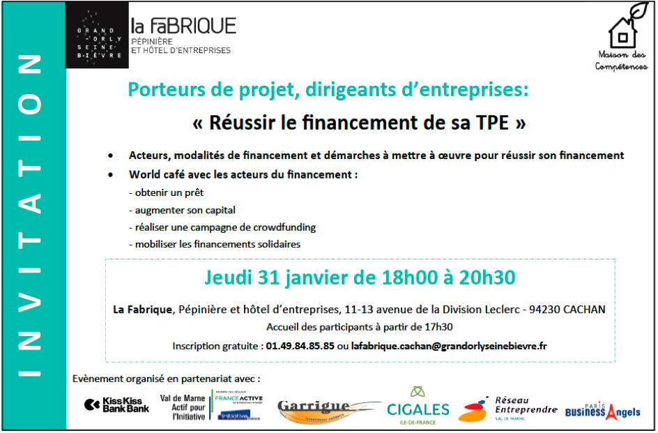 WORLD CAFE “REUSSIR LE FINANCEMENT DE SA TPE” WORLD CAFE “REUSSIR LE FINANCEMENT DE SA TPE”