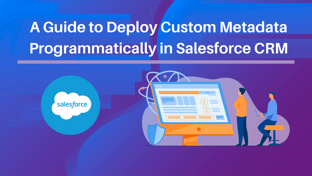 A Guide to Deploy Custom Metadata Programmatically in Salesforce CRM A Guide to Deploy Custom Metadata Programmatically in Salesforce CRM