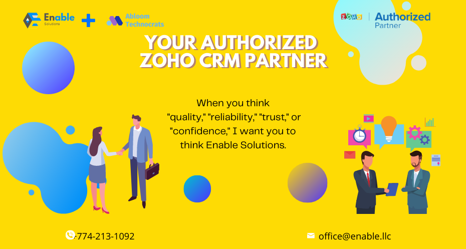Enable Solutions Zoho Authorized Partner Enable Solutions Zoho Authorized Partner