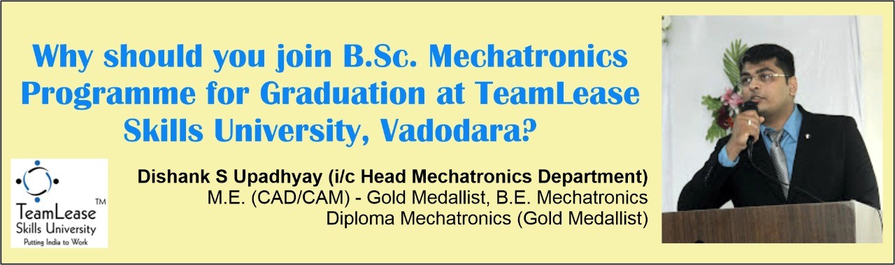 Why should you join B.Sc Mechatronics Programme for Graduation at ... Why should you join B.Sc Mechatronics Programme for Graduation at ...