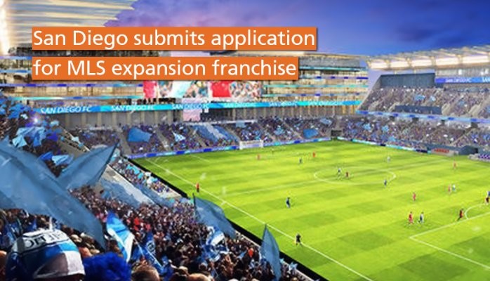 San Diego submits application for MLS expansion franchise San Diego submits application for MLS expansion franchise