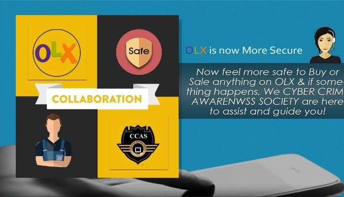 Cyber Crime Awareness Society is now collaborated with #OLX Cyber Crime Awareness Society is now collaborated with #OLX
