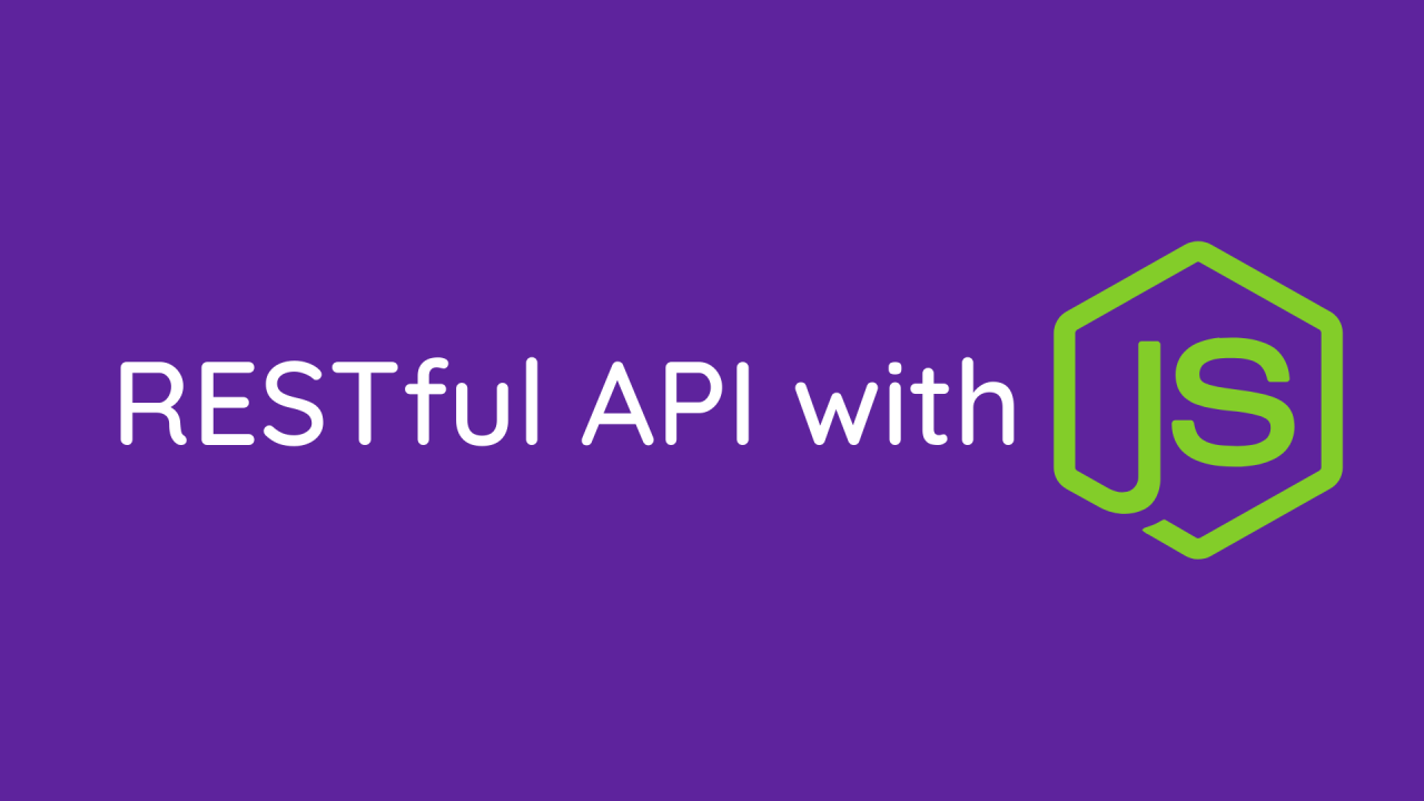 RESTful API with Express and NodeJS RESTful API with Express and NodeJS