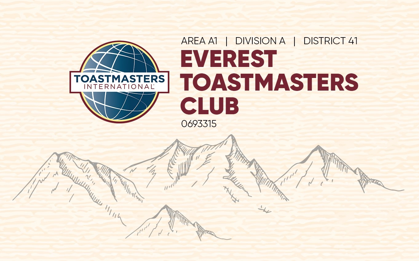 Everest Toastmasters Club on LinkedIn: #everesttoastmastersclub # ... Everest Toastmasters Club on LinkedIn: #everesttoastmastersclub # ...