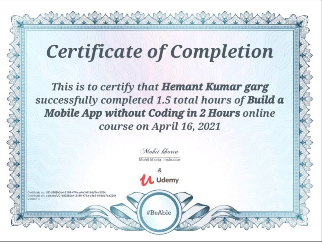 Hemant Kumar garg on LinkedIn: #udemy Hemant Kumar garg on LinkedIn: #udemy