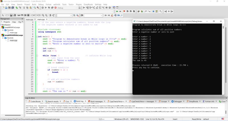 Om Tawade on LinkedIn: #programming #codeblocks #cplusplus Om Tawade on LinkedIn: #programming #codeblocks #cplusplus
