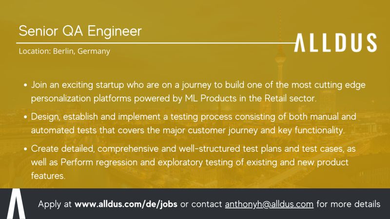#qajobs #qualityassurance #qaengineeringjobs #qa #qaengineering… | Alldus #qajobs #qualityassurance #qaengineeringjobs #qa #qaengineering… | Alldus