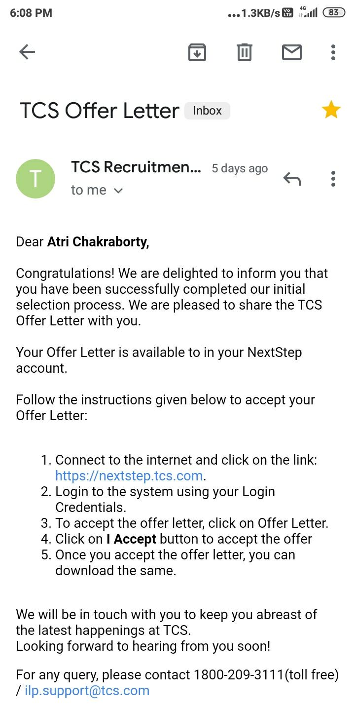 Atri Chakraborty on LinkedIn: #tcsdigital | 52 comments Atri Chakraborty on LinkedIn: #tcsdigital | 52 comments