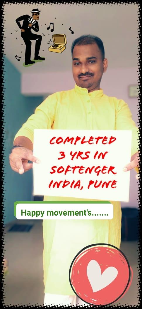 Completed 3 years in SOFTENGER..... Softenger | Manoj Hajare | 30 comments Completed 3 years in SOFTENGER..... Softenger | Manoj Hajare | 30 comments