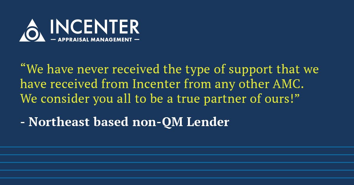 Incenter Appraisal Management posted on LinkedIn Incenter Appraisal Management posted on LinkedIn