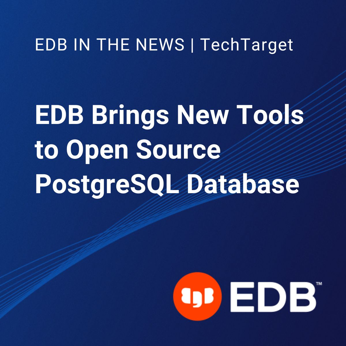 #edb15 #edbinthenews #postgres #database #opensource #techtarget #dbms ... #edb15 #edbinthenews #postgres #database #opensource #techtarget #dbms ...