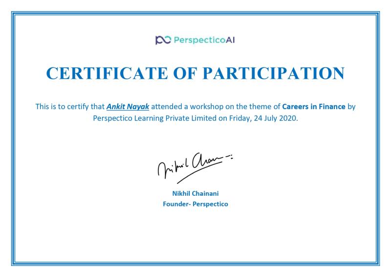 Ankit Kumar Nayak on LinkedIn: It was great experience attending your ... Ankit Kumar Nayak on LinkedIn: It was great experience attending your ...