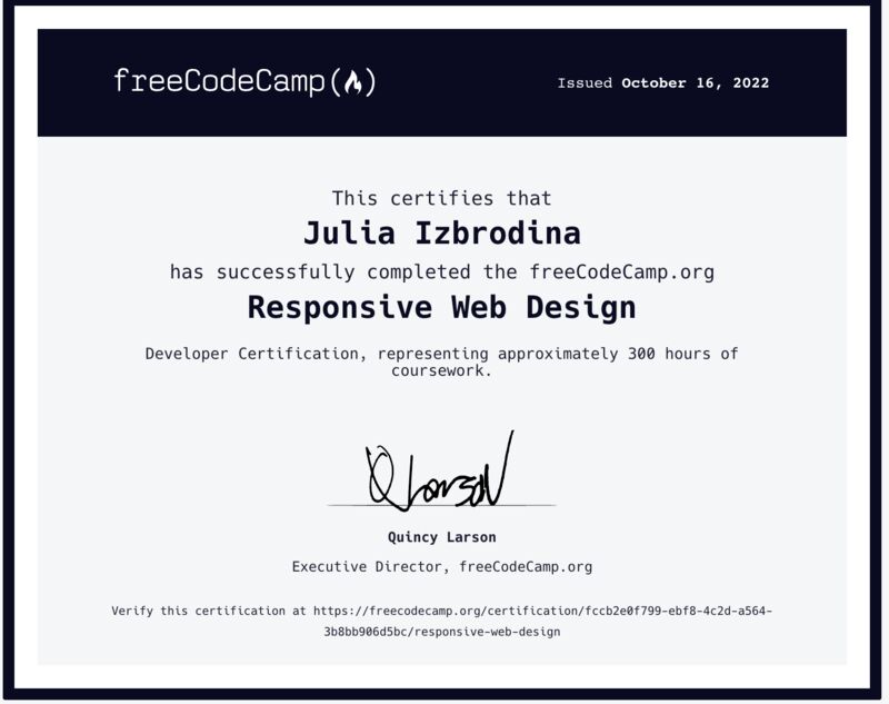 Julia Izbrodina on LinkedIn: #javascript #webdesign #openforinternship Julia Izbrodina on LinkedIn: #javascript #webdesign #openforinternship