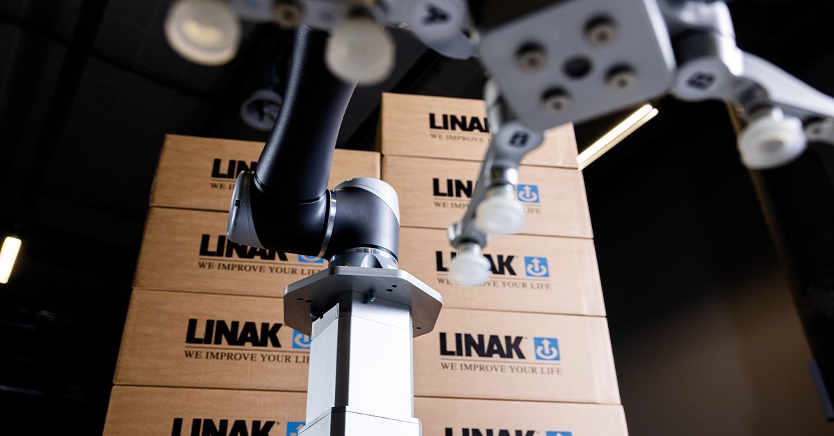 Vishnusai Kannan on LinkedIn: Lifting column for cobot palletisers - LINAK® Vishnusai Kannan on LinkedIn: Lifting column for cobot palletisers - LINAK®