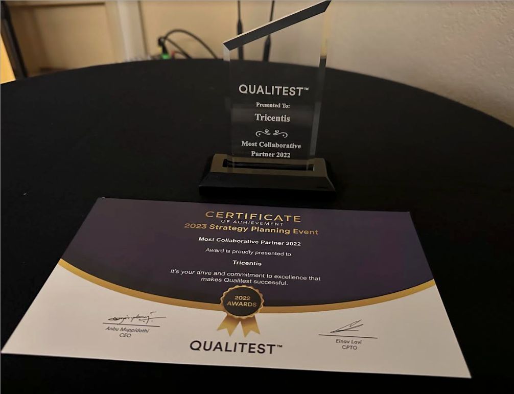 Mary Clements on LinkedIn: Thank you Qualitest for naming Tricentis the ... Mary Clements on LinkedIn: Thank you Qualitest for naming Tricentis the ...