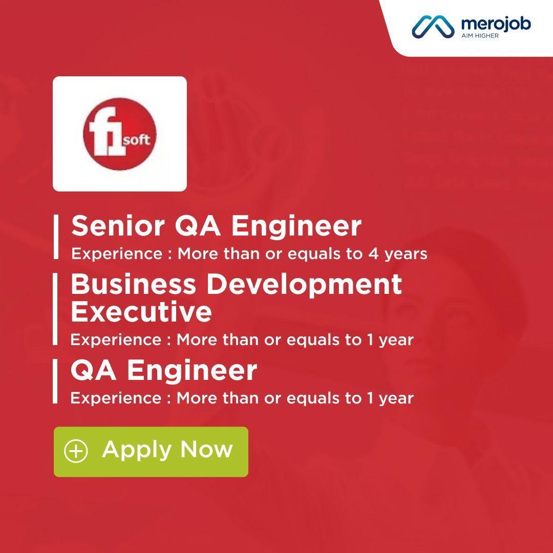 MeroJob on LinkedIn: F1Soft Group, an ecosystem of digital products and ... MeroJob on LinkedIn: F1Soft Group, an ecosystem of digital products and ...