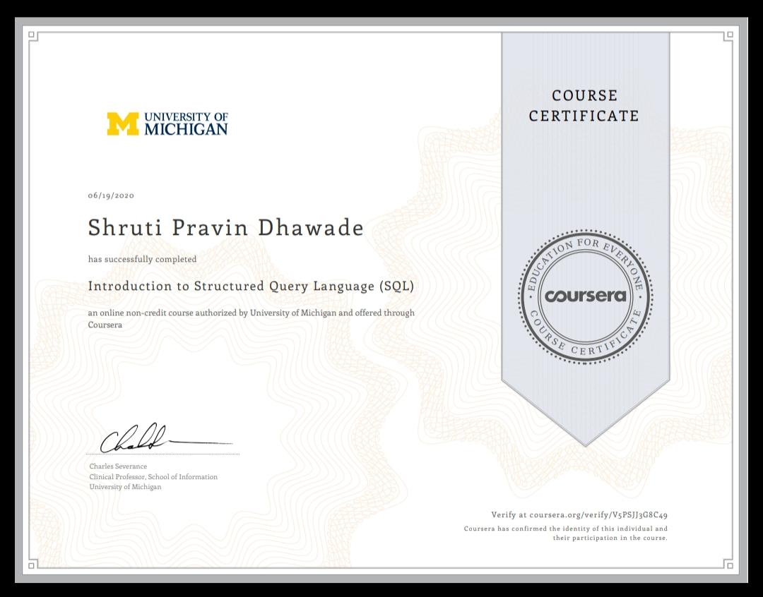 Shruti Dhawade on LinkedIn: #sql #database #management Shruti Dhawade on LinkedIn: #sql #database #management