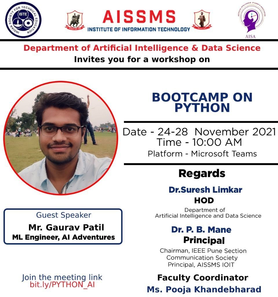 Gaurav Patil on LinkedIn: #pythonprogramming #pythonfordatascience Gaurav Patil on LinkedIn: #pythonprogramming #pythonfordatascience