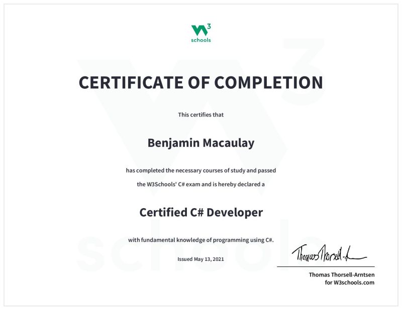 Benjamin Macaulay on LinkedIn: #programming #csharp #csharpdeveloper # ... Benjamin Macaulay on LinkedIn: #programming #csharp #csharpdeveloper # ...