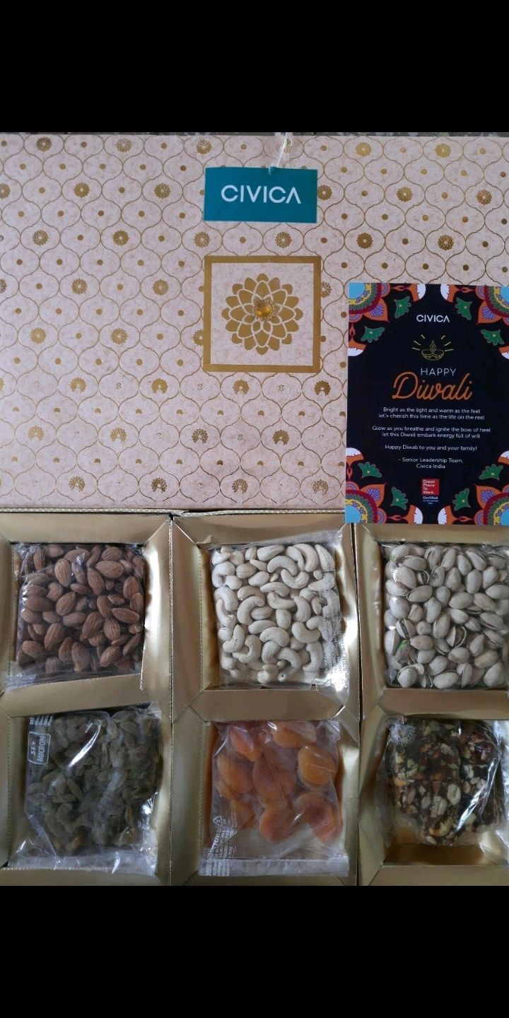 Zeel Shah on LinkedIn: #civica #diwalihamper #festivevibes #thankyou Zeel Shah on LinkedIn: #civica #diwalihamper #festivevibes #thankyou