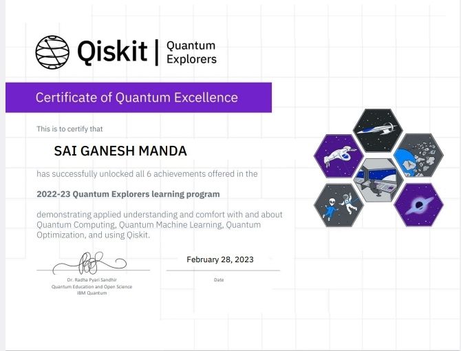 #quantumexplorers #qiskit #community #learning #quantumexplorers… | Sai ... #quantumexplorers #qiskit #community #learning #quantumexplorers… | Sai ...